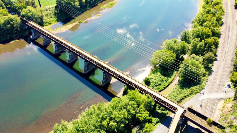 New trail bridge over river to be dedicated | News, Sports, Jobs - The ...